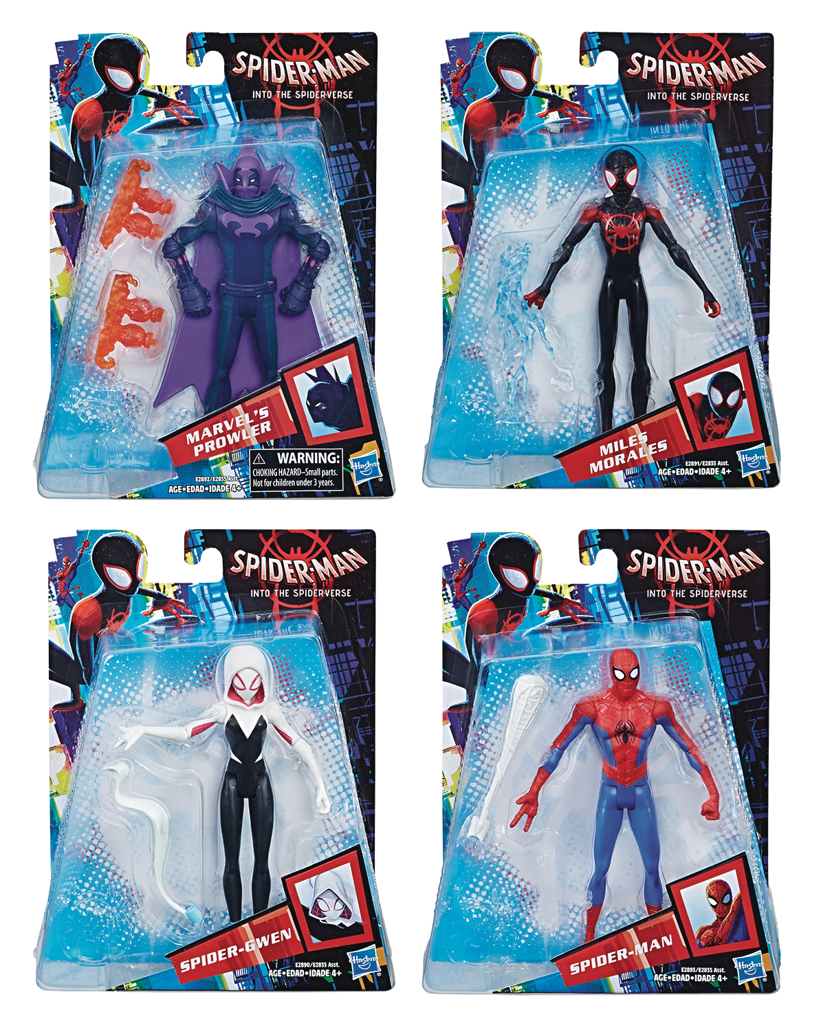 AUG188739 SPIDER MAN SPIDER VERSE 6IN AF ASST 201801 Previews World